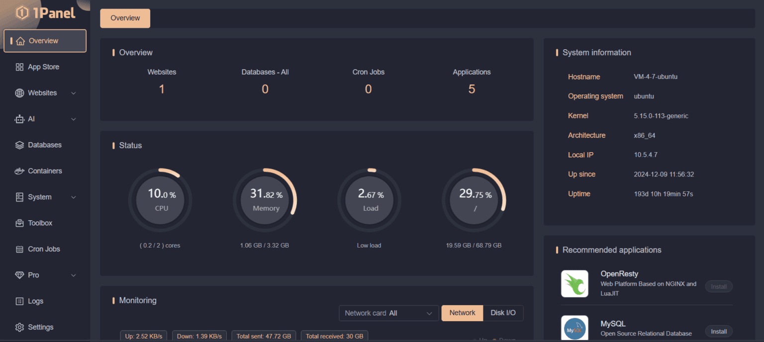 Best Free Control Panel for VPS: My Top 14 Picks in 2026